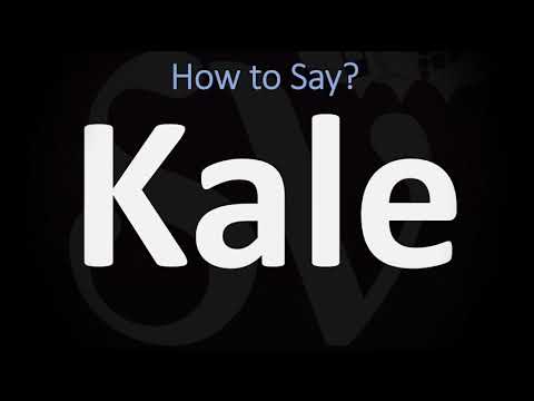 How to Pronounce Kale? (CORRECTLY)