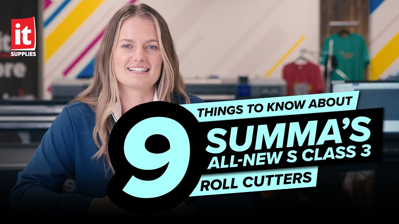 9 things to know about Summa's all-new S Class 3 roll cutters!