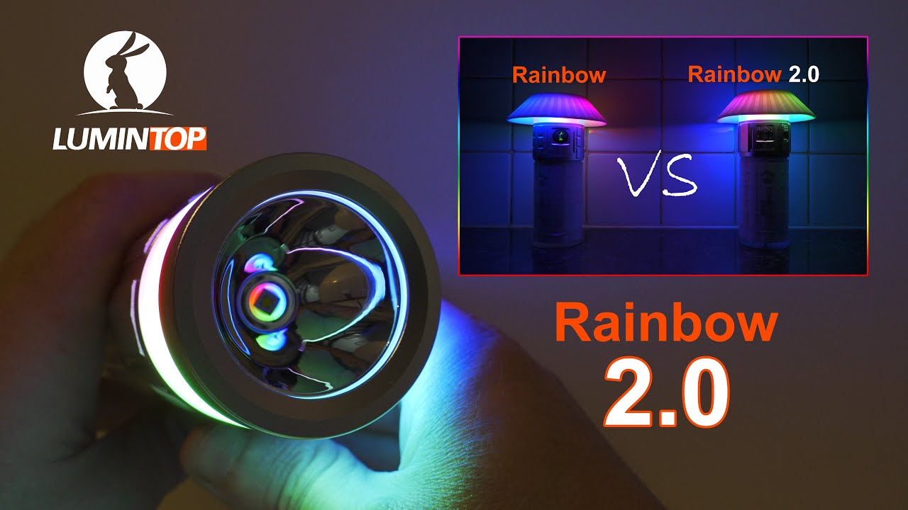 [Review] LUMINTOP Rainbow 2.0 - Flashlight, lantern & 32000mAh power ...