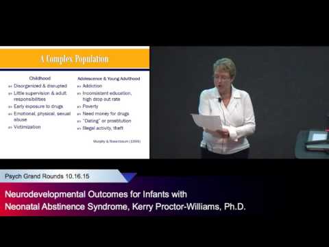 "Neurodevelopmental Outcomes for Infants with NAS", Kerry Proctor-Williams, Ph.D., CCC-SLP