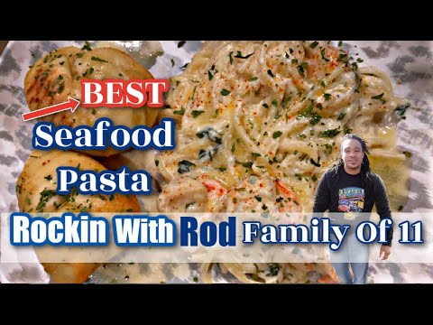 SUPER SIMPLE SHRIMP & SCALLOP Seafood Pasta