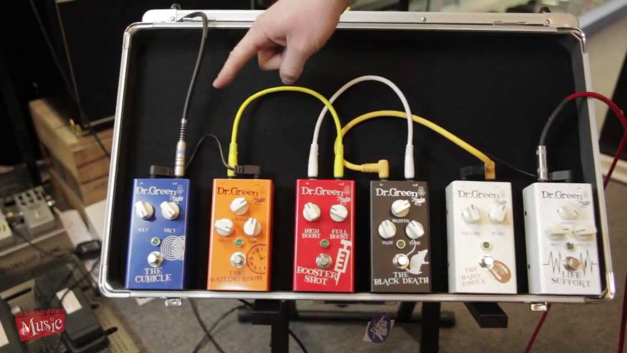 Dr. Green Guitar Pedals by Hayden Demo Pt 1