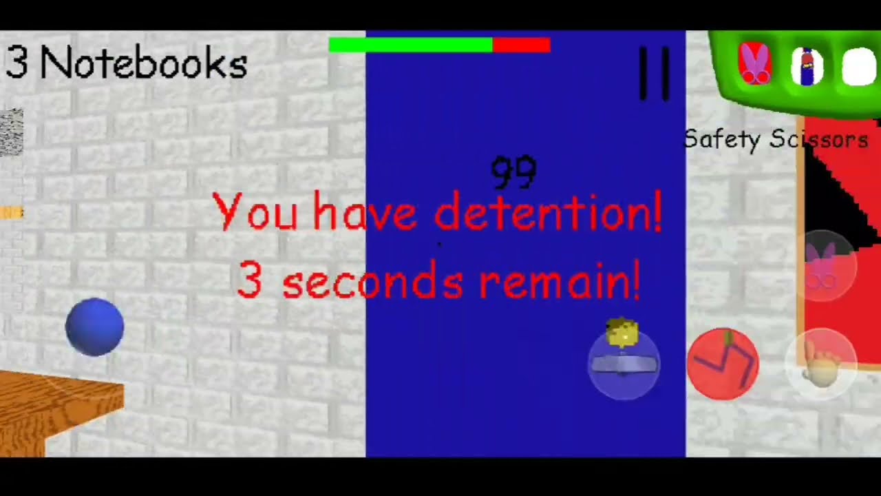 Baldi slapping his ruler really fast