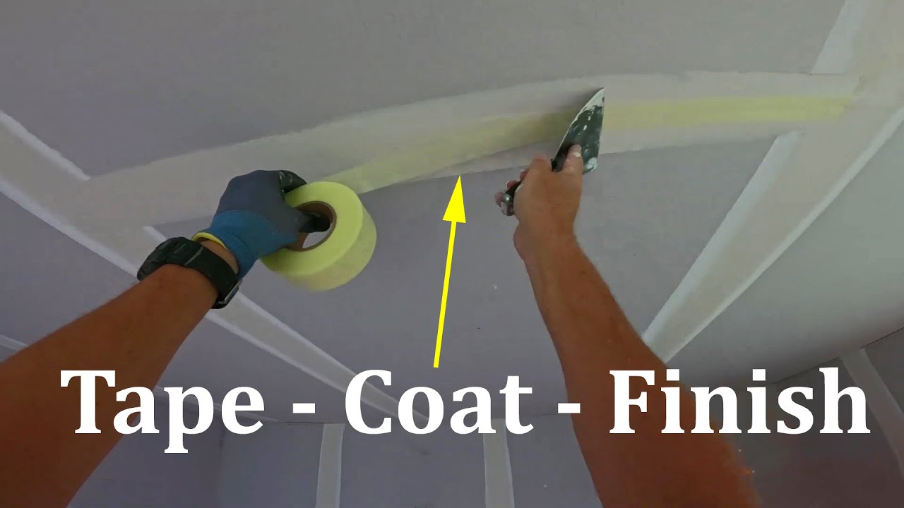 Drywall BUTT JOINTS - The Complete Process
