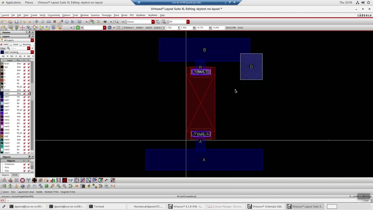 LVS with  PVS and Skywater 130nm PDK