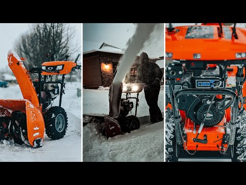 SIMPLICITY S1227 DUAL STAGE SNOW BLOWER 1-Year Review & Residential Snow Removal