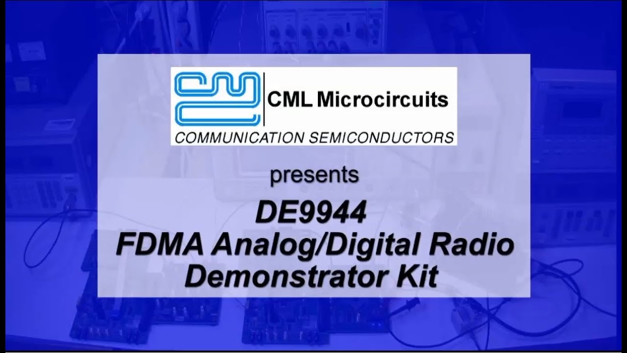 DE9944 Demonstration Kit Introduction
