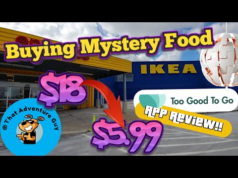 Buying Discounted Mystery Food At IKEA - Too Good To Go Challenge!! Mini-Adventure!!!