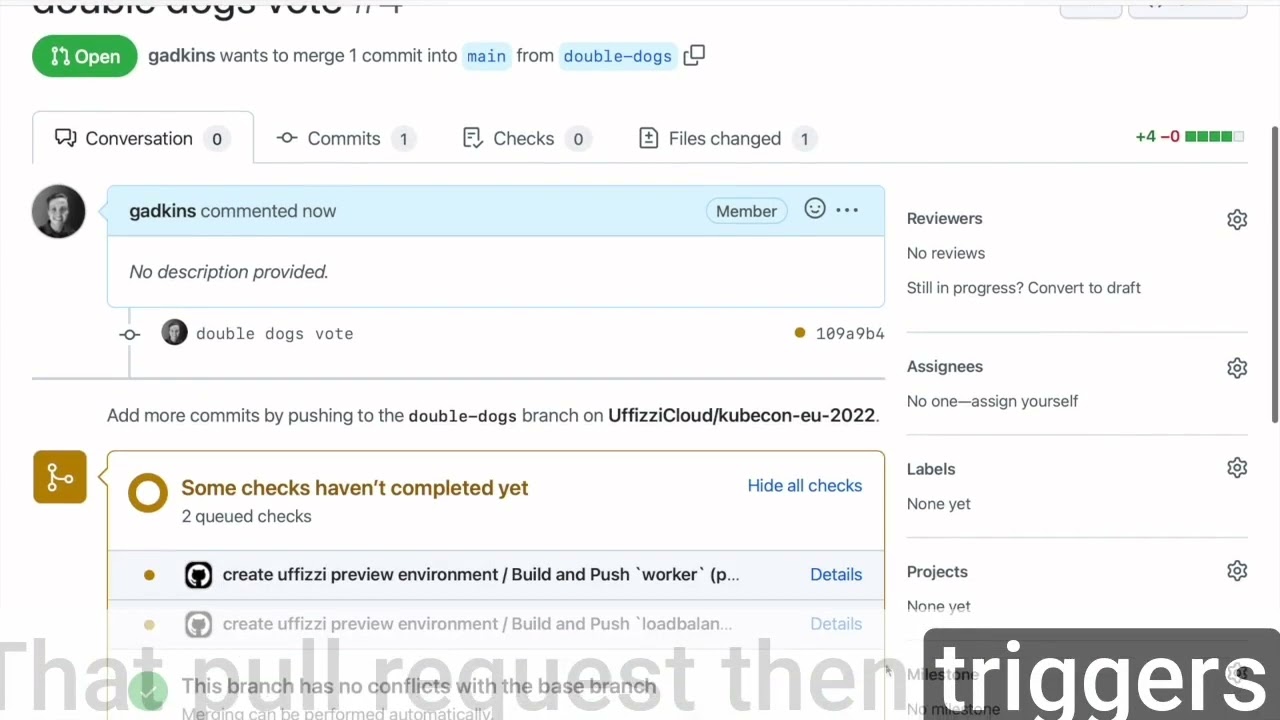 Open Source Uffizzi Demo with Github Actions