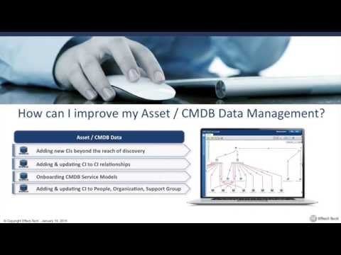 Effective Transport for ITSM Asset / CMDB Data Management - product demo