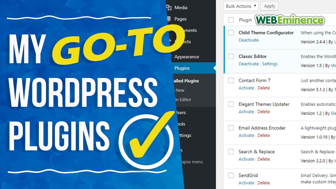 MY Favorite WordPress Plugins in 5 Minutes - What are your best GO-TO Plugins?