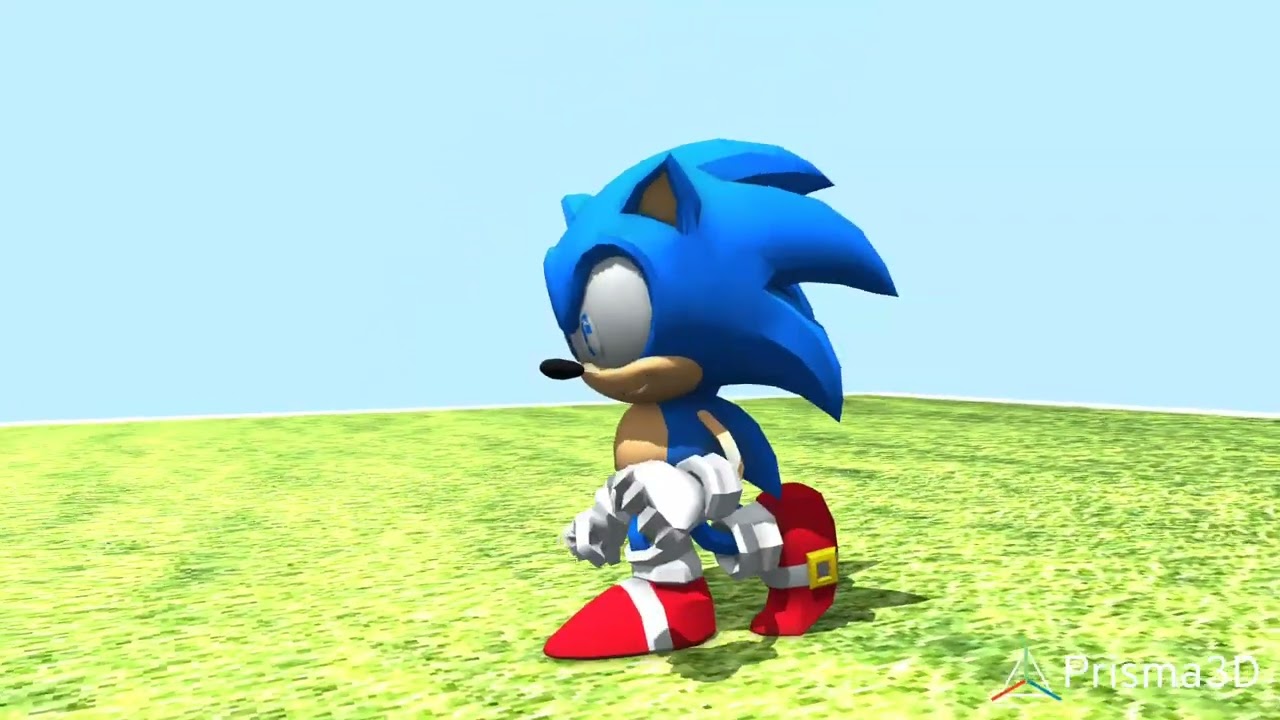 Classic Sonic Test 2 - Prisma 3D