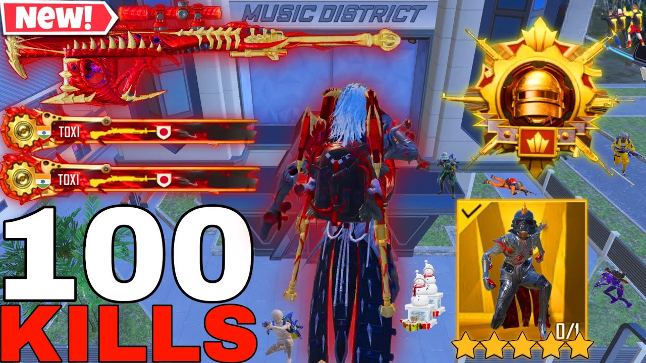 100 KILLS!😱EVERY PUBG PLAYER SHOULD WATCH THIS GAME MODE🔥PUBG MOBILE