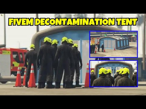 Fivem Decontamination Tent System - Fivem Store | Fivem Script : Best FiveM Script