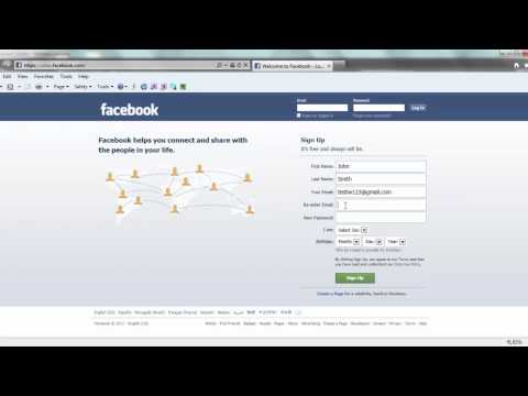 Creating A Facebook Account