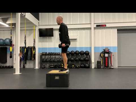 Dumbbell Box Jump | myworkouts.io