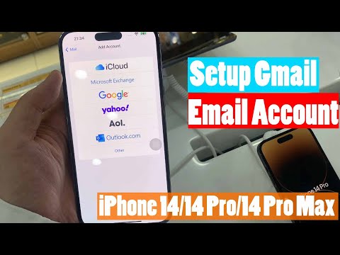 iPhone 14 Pro Max: How to setup Gmail email account