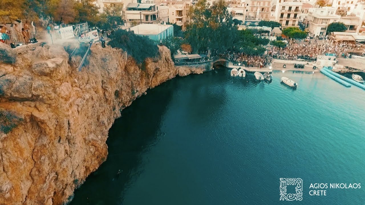 Kreta - Agios Nikolaos Cliff Diving 2018 - Crete.pl