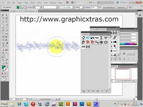 How To Apply The Symbol Sprayer Tool In Illustrator