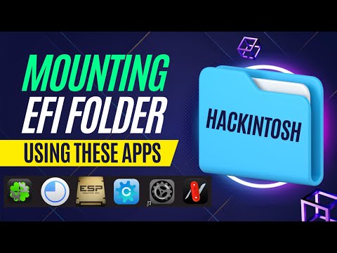 Hackintosh - How to Mount your EFI Folder with these various apps Mounter