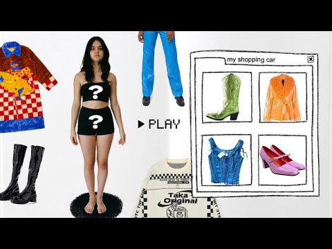 *virtually* styling my Dream Closet | shopping card try-on haul