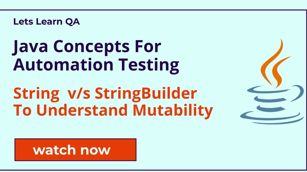 Java - String Vs StringBuilder to understand mutability