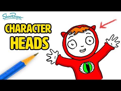How to Draw Heads for Character Design and Illustration – Shoo Rayner