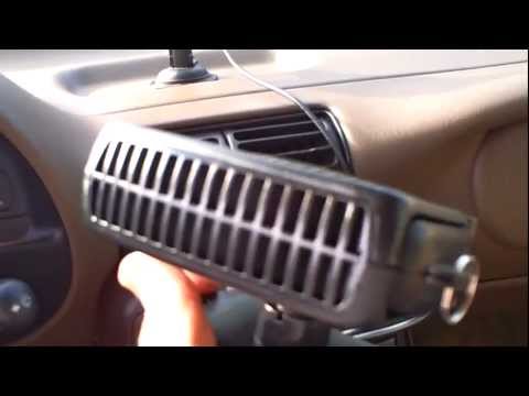 Roadpro 12V 200 watt car Heater Fan with Swing-out Handle