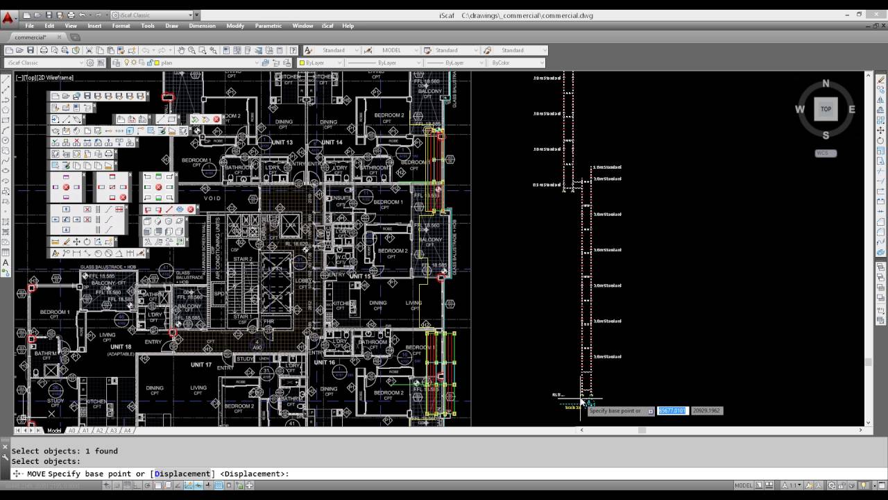iScaf Commercial drawing tutorial Part 3
