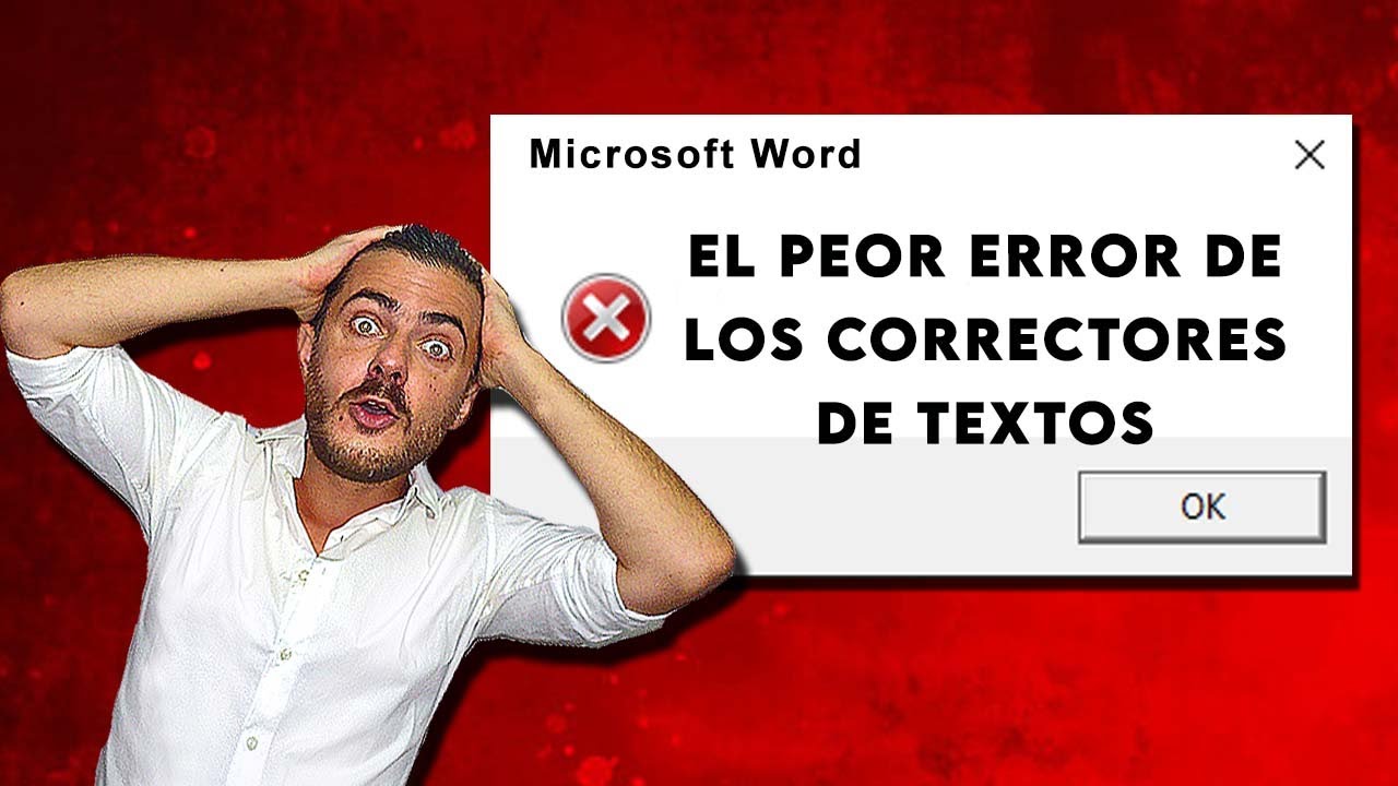 ❌ ¿Cuál es el PEOR #ERROR de un #CORRECTOR de #TEXTOS? 📕
