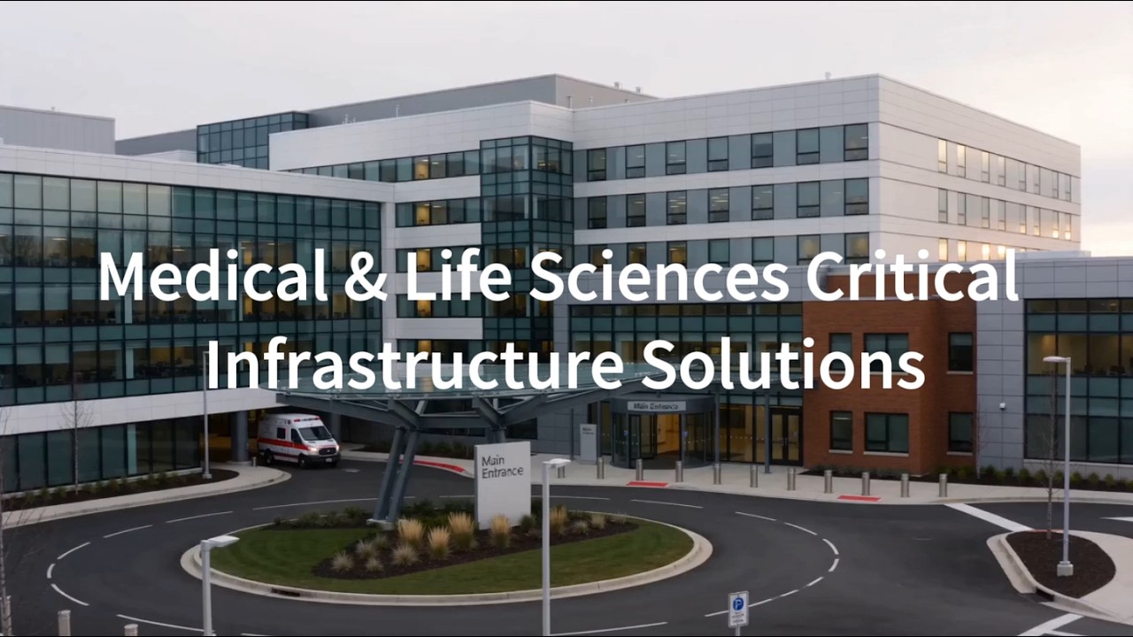 Medical & Life Sciences Critical Infrastructure Solutions
