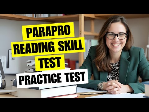 PARAPRO Practice Test - Parapro Reading Skills Test Prep Exam Study Guide Questions and Answers 2025