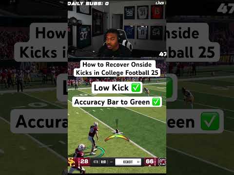 Best way to RECOVER Onside Kicks in College Football 25 π