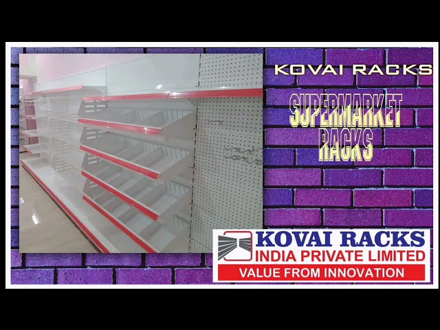 Free Standing Hyper Market Rack - Hypermarket Display Racks ...