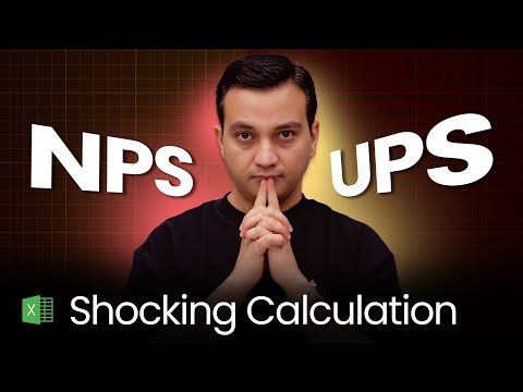 UPS vs NPS - Which is better? | SURPRISING Pension Scheme Calculation