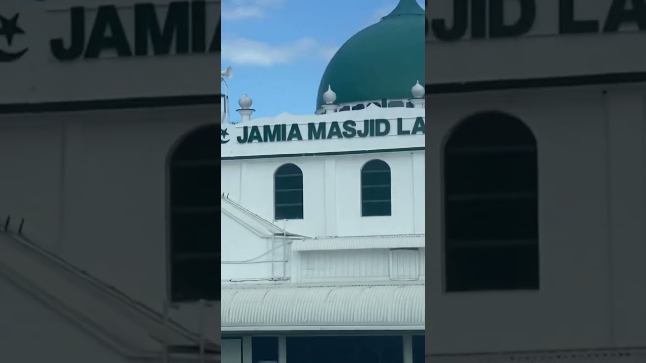 Mesjid jamia  Lautoka di negara fiji #travelvlog