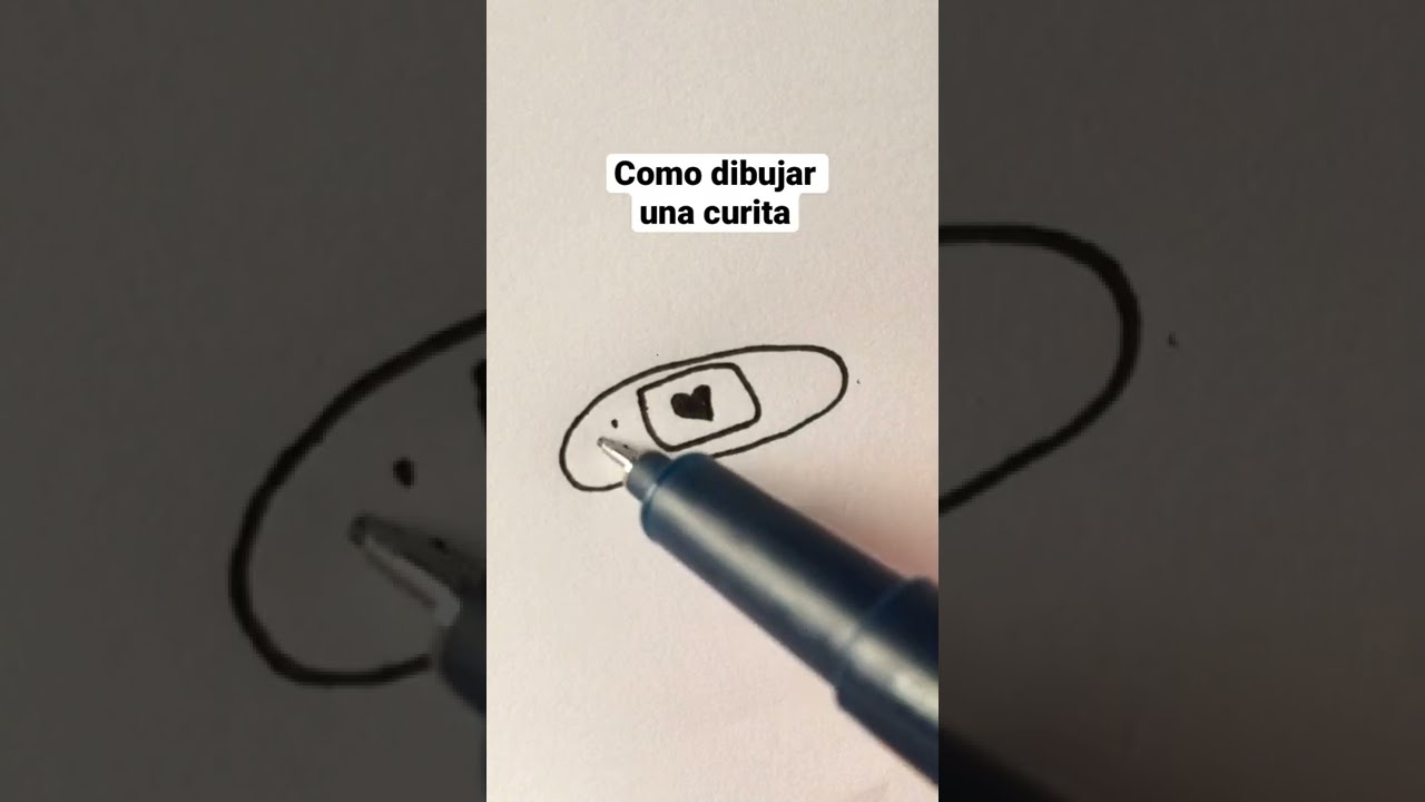 Como dibujar una curita