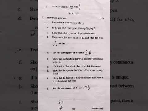 #bsc  2nd semester 2023 math honours core-3 #utkaluniversity