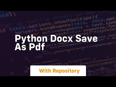 python docx save as pdf