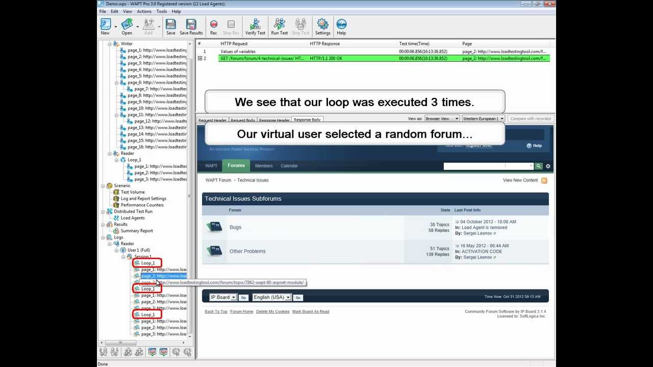 Load Testing using WAPT - part 1