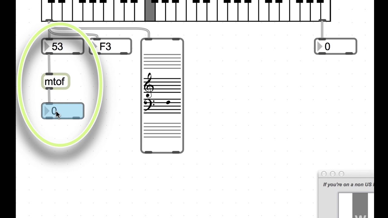 MaxMSP SimpleSynthVideo 2
