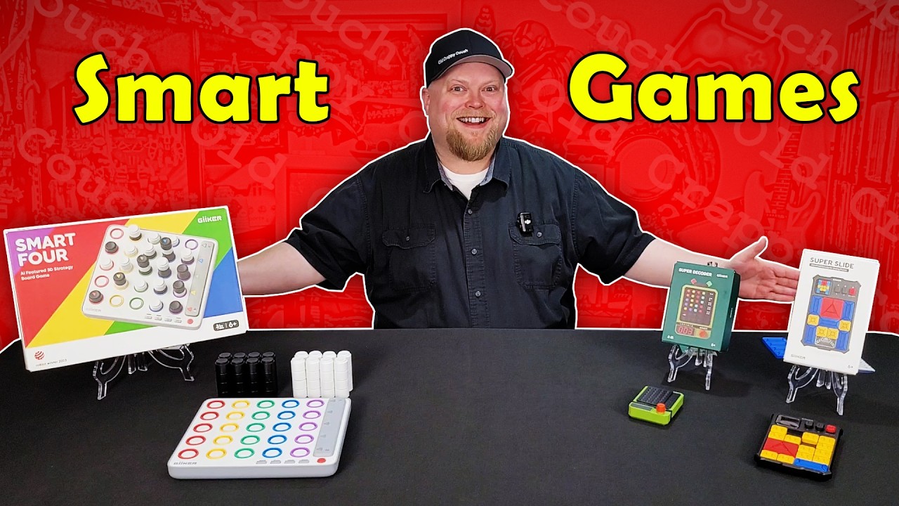 Giiker Smart Games Review – Super Decoder, Smart Four, & Super Slide! #boardgames