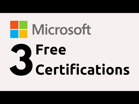 Get Microsoft Certifications for FREE!