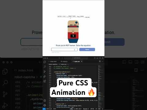 Solving CAPTCHAs in the year 2050 CSS Animation