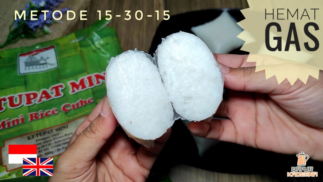 HOW TO COOK MINI RICE CUBE | CARA MASAK KETUPAT ADABI LEBIH CEPAT