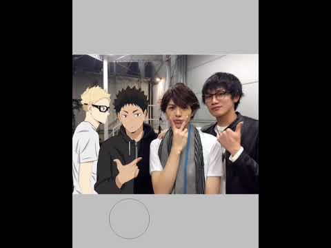 Haikyuu: Stage actors as the characters they portray (Part 2) || Blurberryeyes