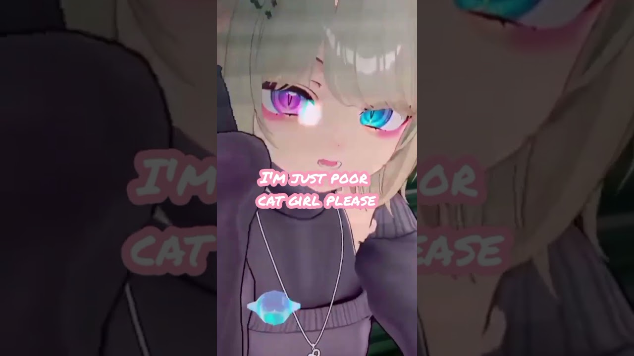 Cyphi - Poor Cat Girl 🥺 #virtualyoutuber #vtuber #short