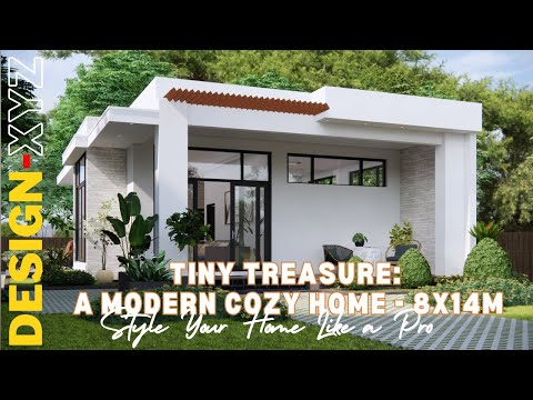Tiny Treasure: A Modern Cozy Home II 8.0x14.0M