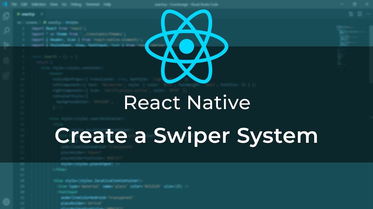 React Native: Create a Swiper System