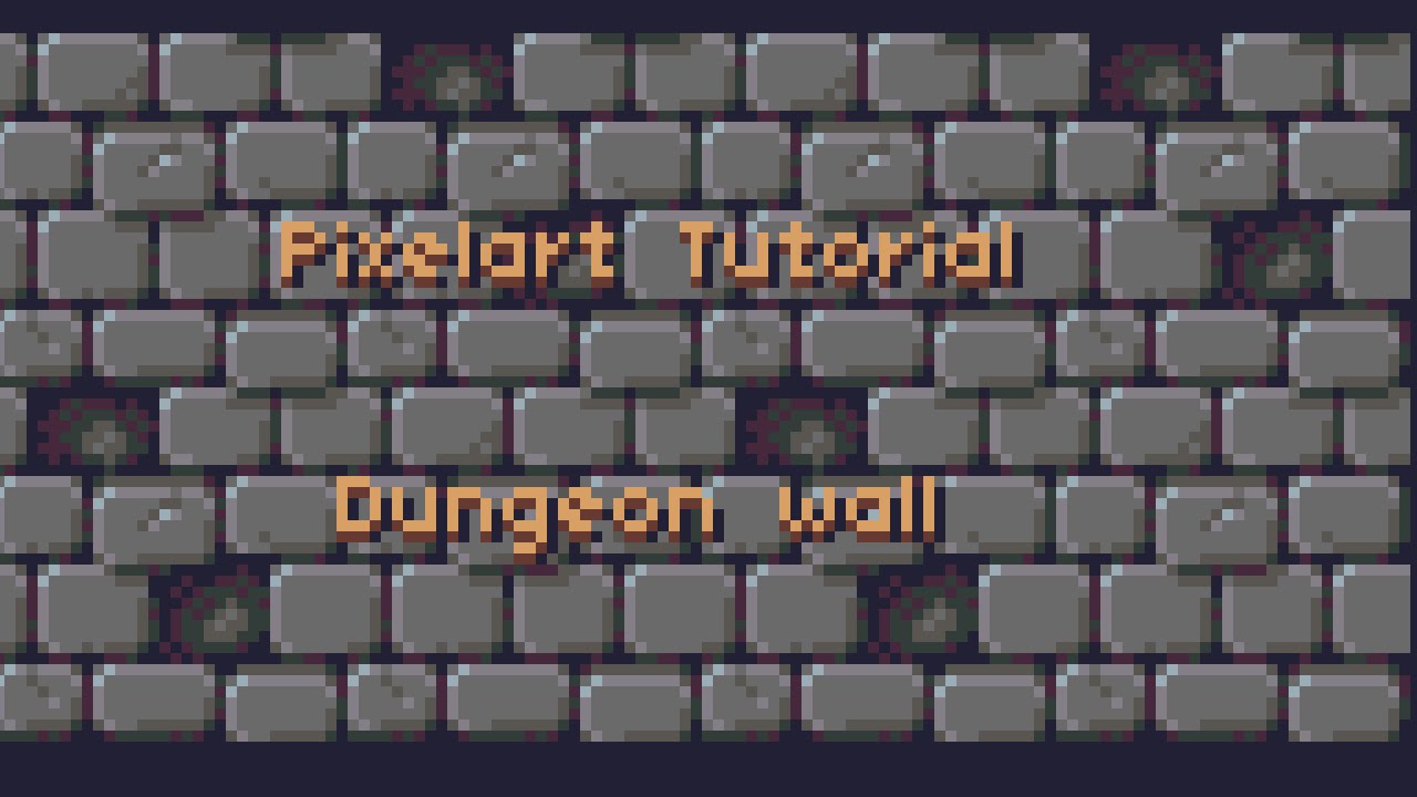 Tutorial: Pixel art wall texture